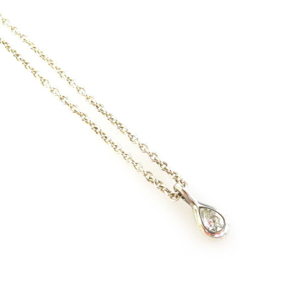 Tiffany & Co. | Bags | Tiffany Visor Yard Teardrop Necklace Diamond ...